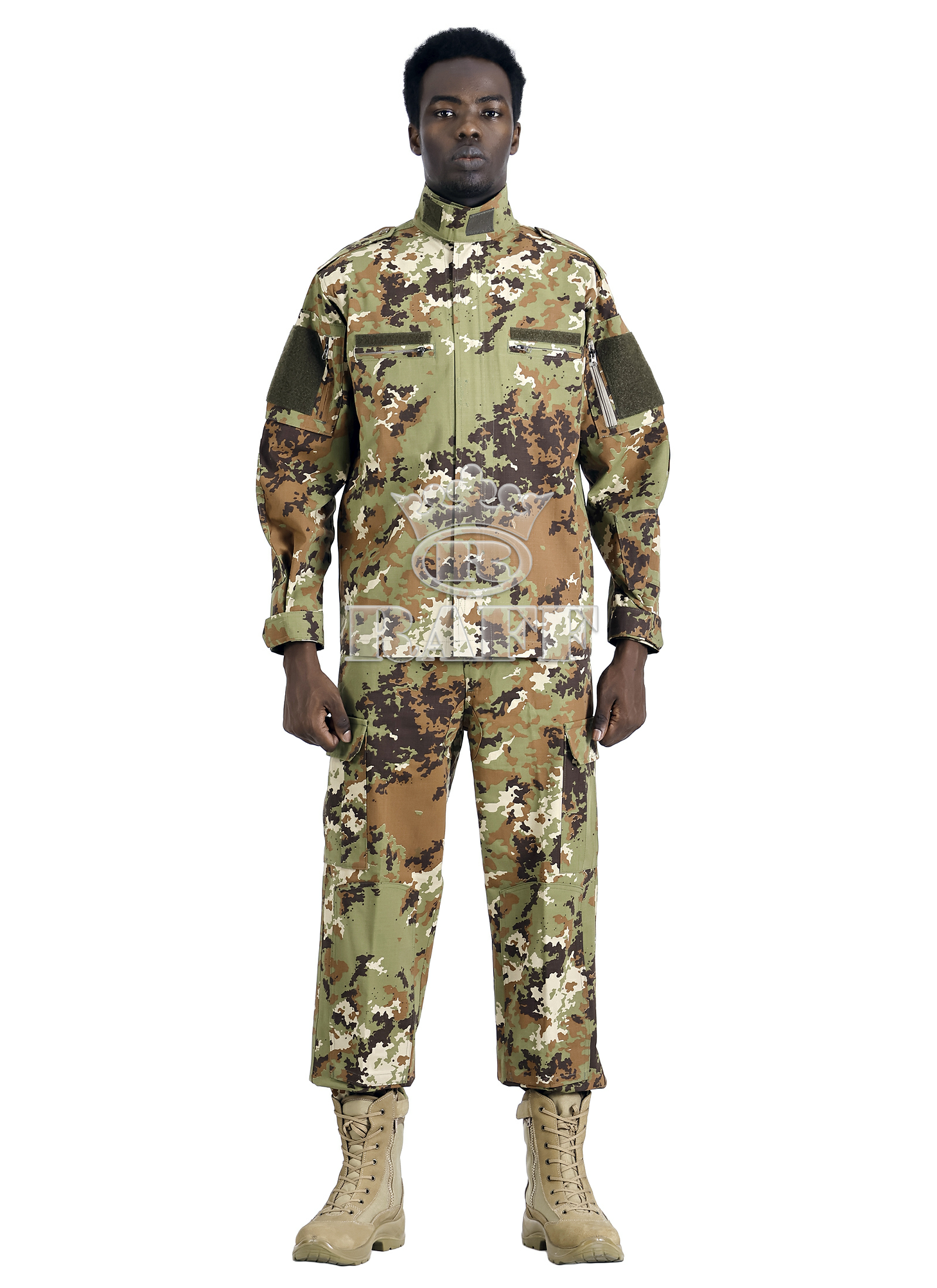 Military Camouflage Uniform / A1006 - Raff Military Textile