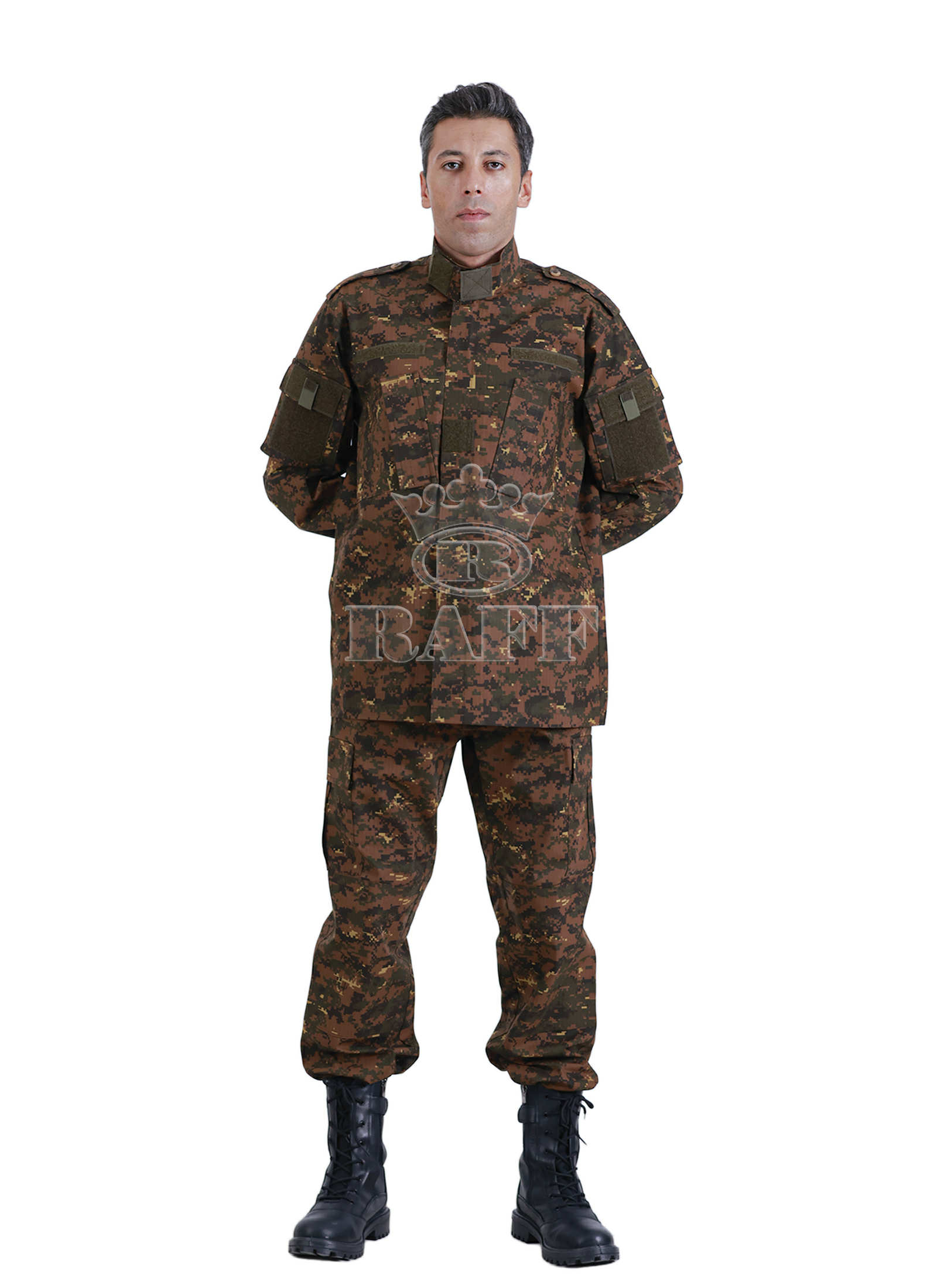 Military Camouflage Uniform / A1021 - Raff Military Textile