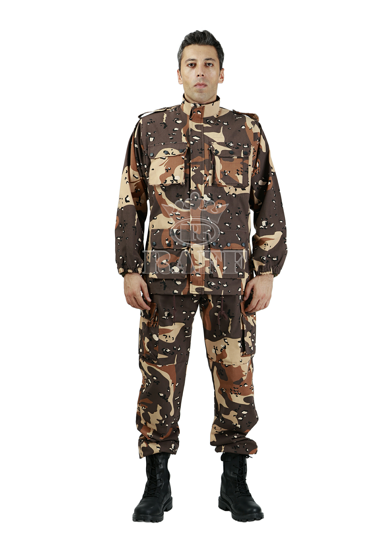 Military Camouflage Uniform / A1029 - Raff Military Textile