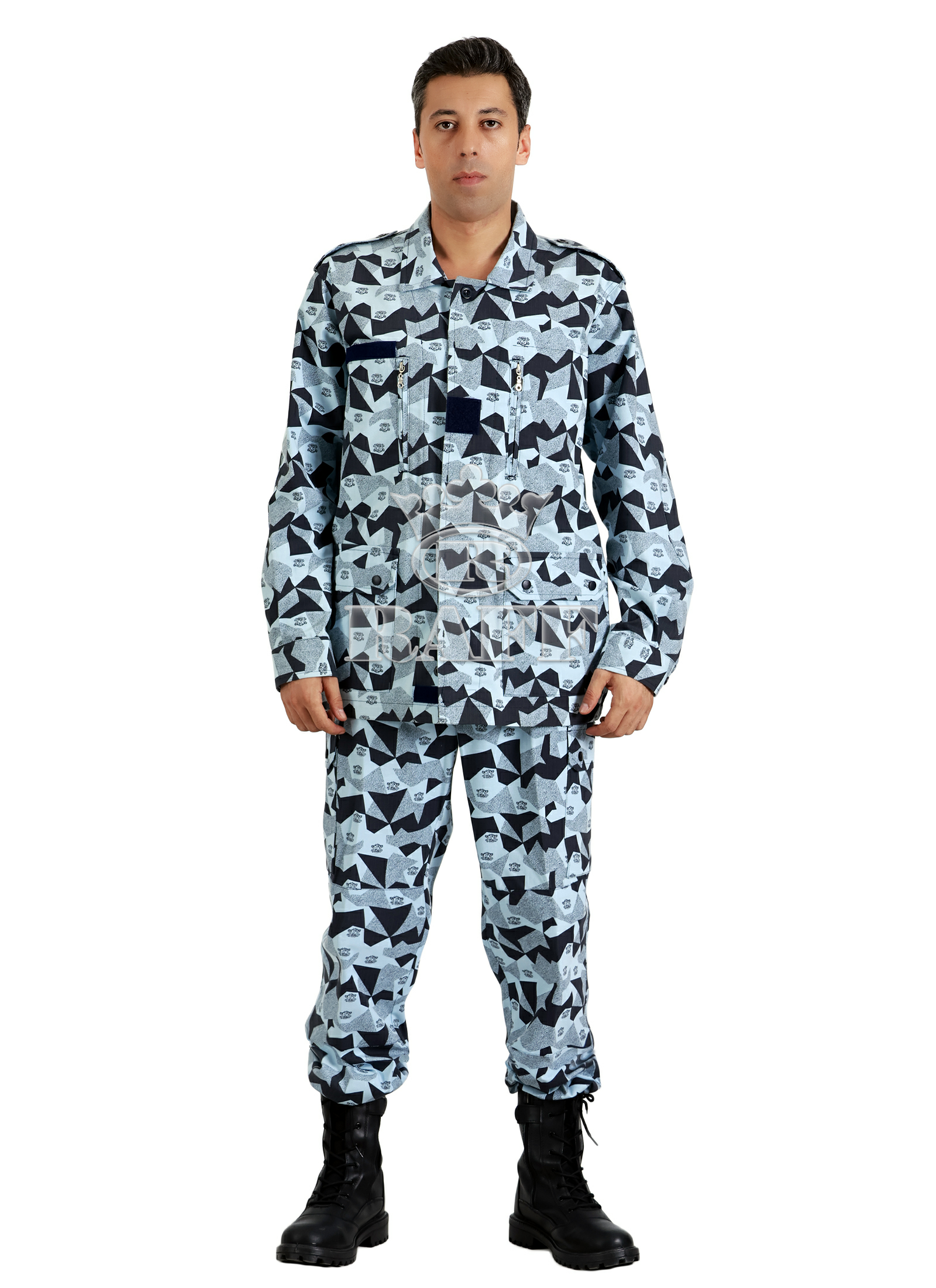 Military Camouflage Uniform / A1035 - Raff Military Textile