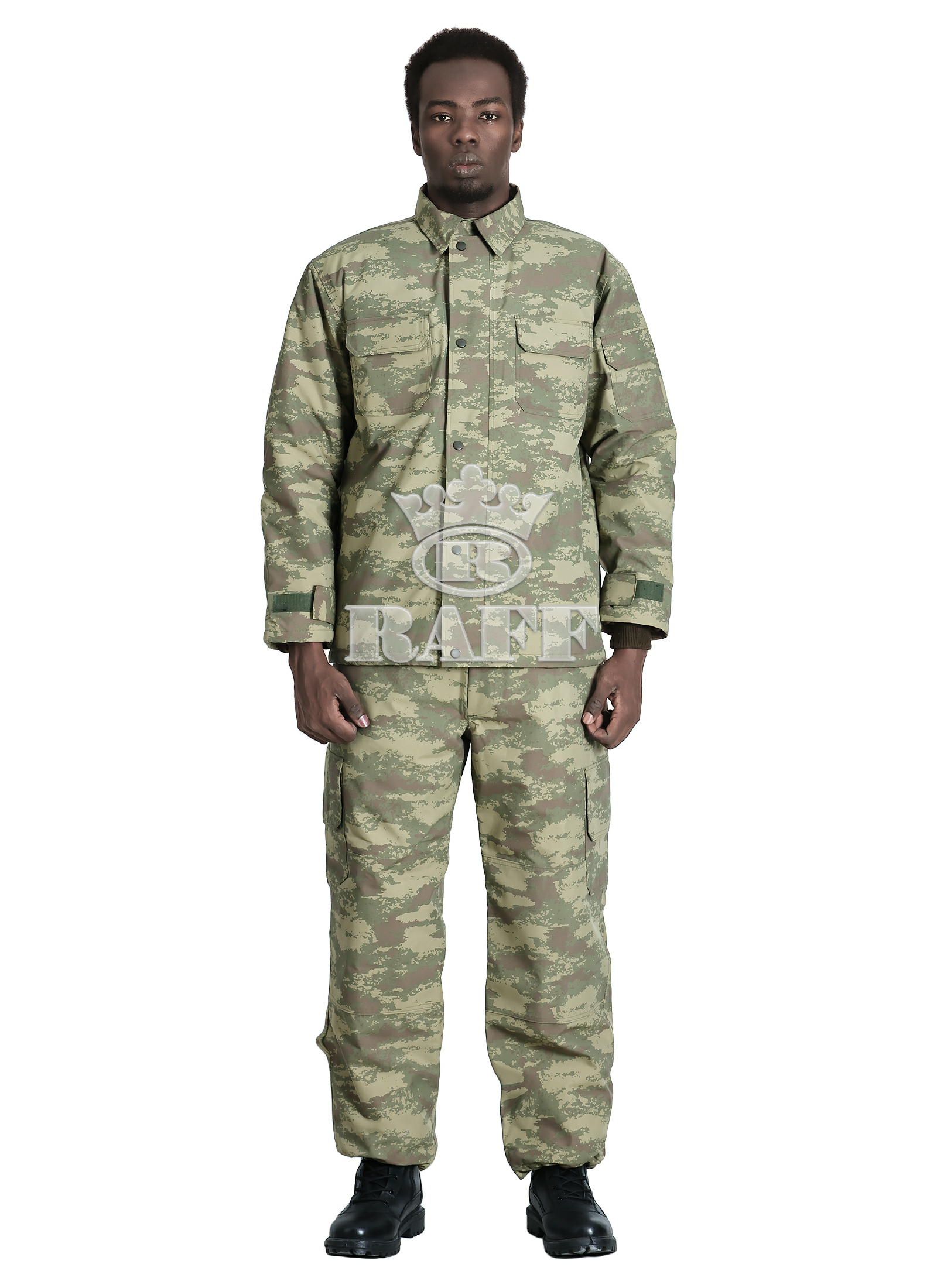 Military Camouflage Uniform / A1043 - Raff Military Textile